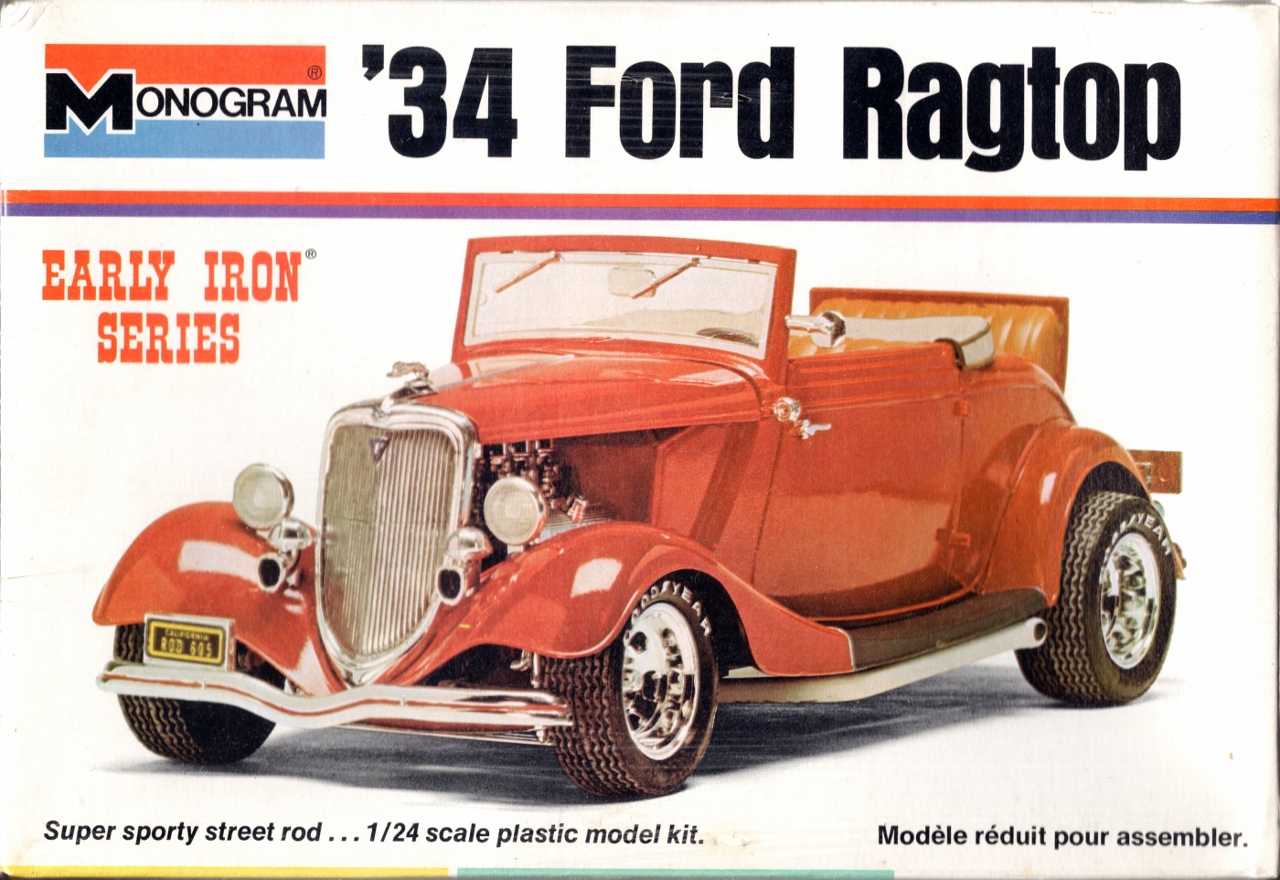 Monogram 1934 Ford Ragtop Street Rod “Early Iron Series” - Spotlight ...