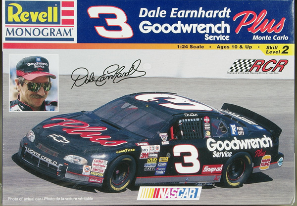 Revell/Monogram Dale Earnhardt #3 "Goodwrench Plus" 1998 Chevy Monte ...
