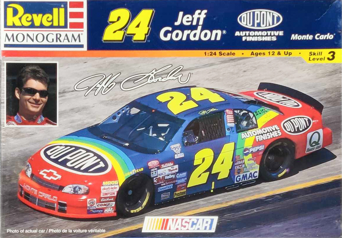 Monogram Jeff Gordon #24 "DuPont" 1998 Chevy Monte Carlo - Spotlight ...