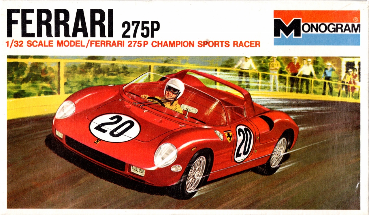 Monogram Ferrari 275P Champion Sports Racer - 1/32 Scale - Spotlight ...