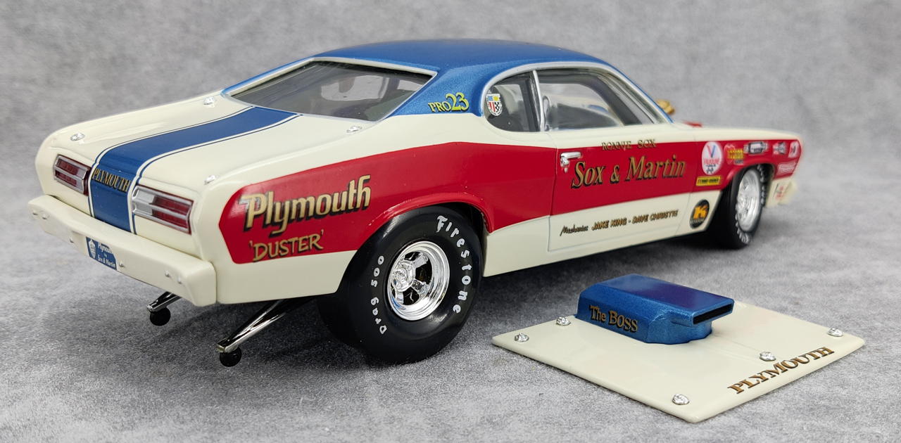 RSC Collectibles "Sox & Martin" 1972 Plymouth Duster Pro Stock ...