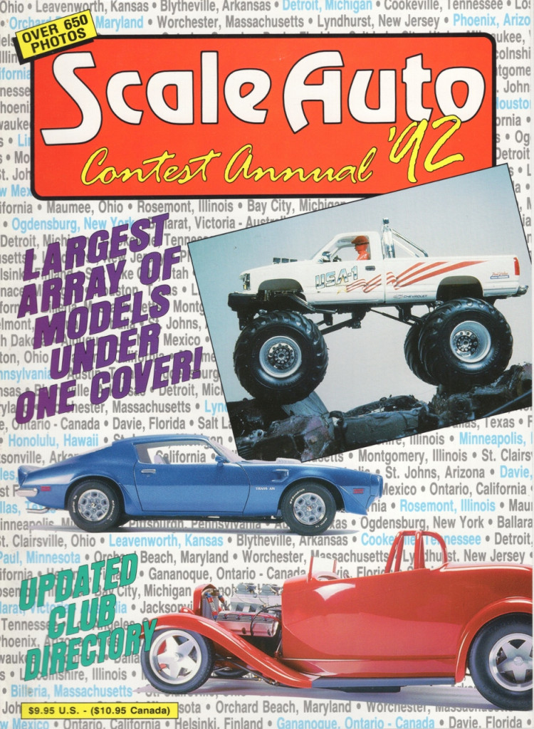 Scale Auto Contest Annual 1992 - Uncirculated - Spotlight Hobbies
