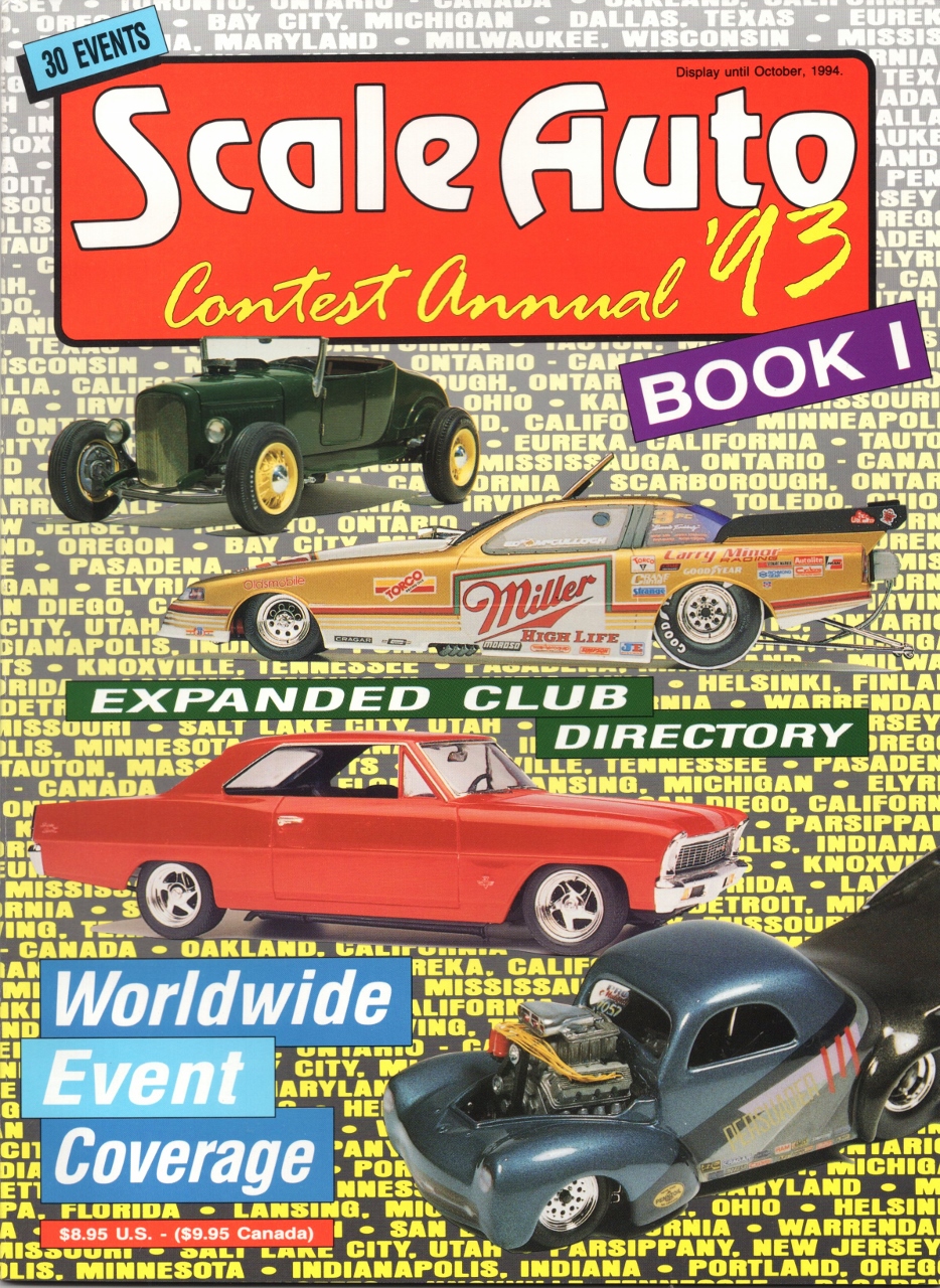 Scale Auto Contest Annual 1993 - Book 1 - Uncirculated - Spotlight Hobbies