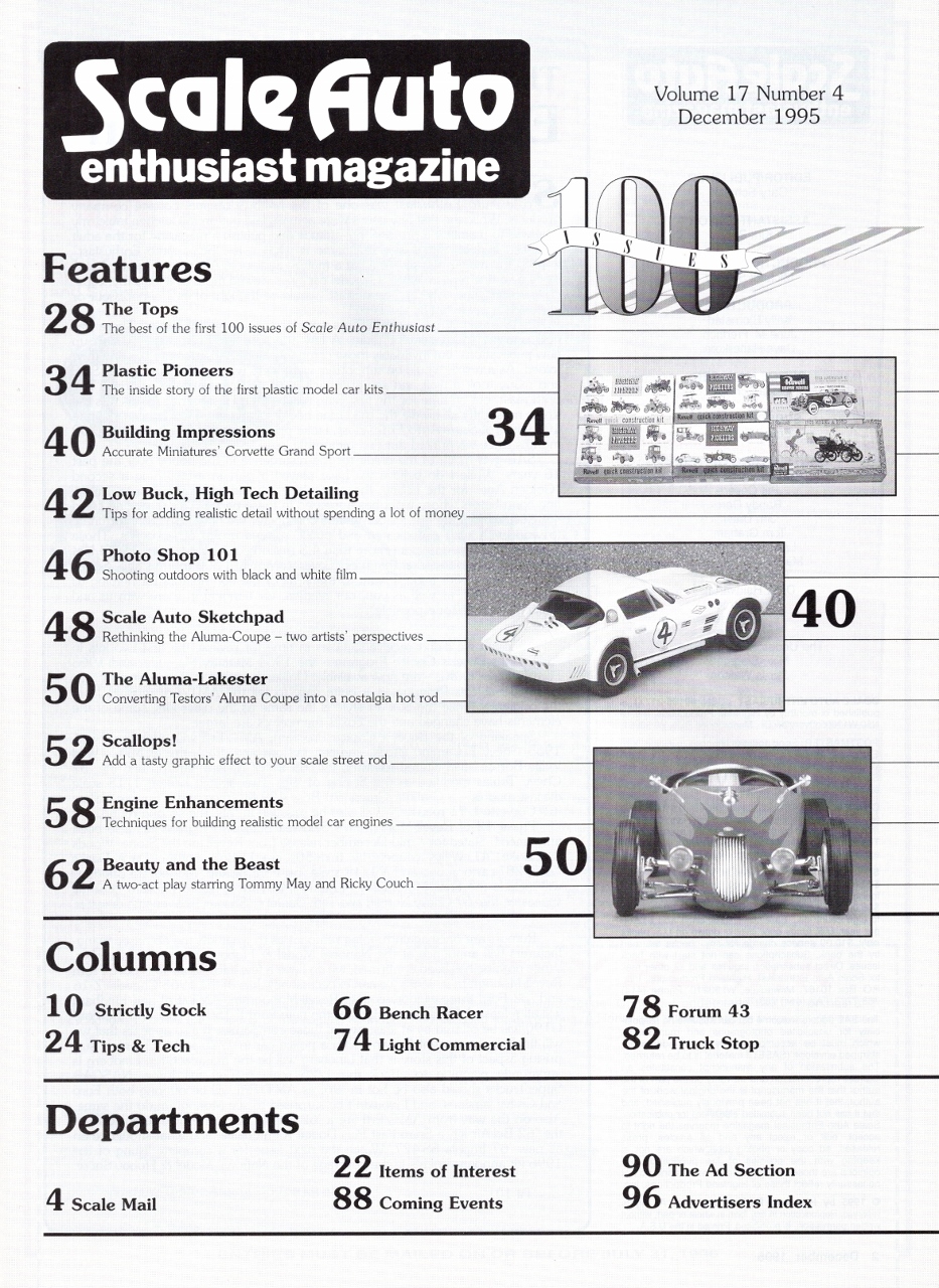 Scale Auto enthusiast Magazine - December 1995 - Issue #100 ...