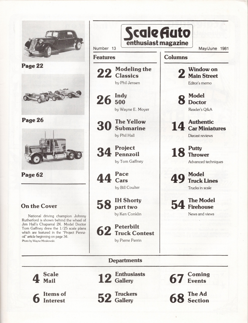 Scale Auto enthusiast Magazine - May/June 1981 - Issue #13 ...