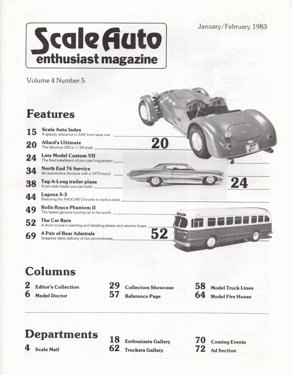 Scale Auto enthusiast Magazine - Jan/Feb. 1983 - Issue #23 ...