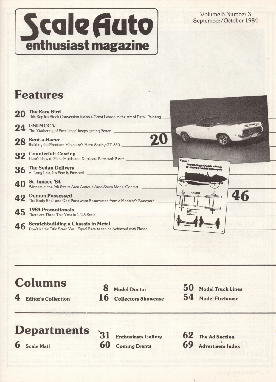 Scale Auto enthusiast Magazine - Sept/Oct. 1984 - Issue #33 ...