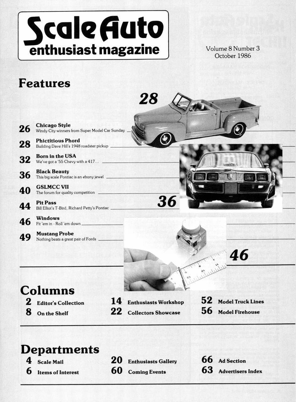 Scale Auto enthusiast Magazine - October 1986 - Issue #45 ...
