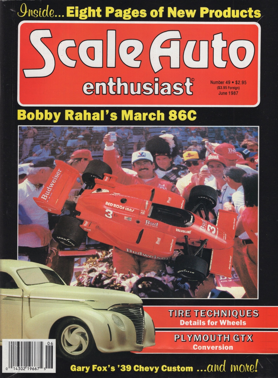 Scale Auto enthusiast Magazine - June 1987 - Issue #49 - Uncirculated ...