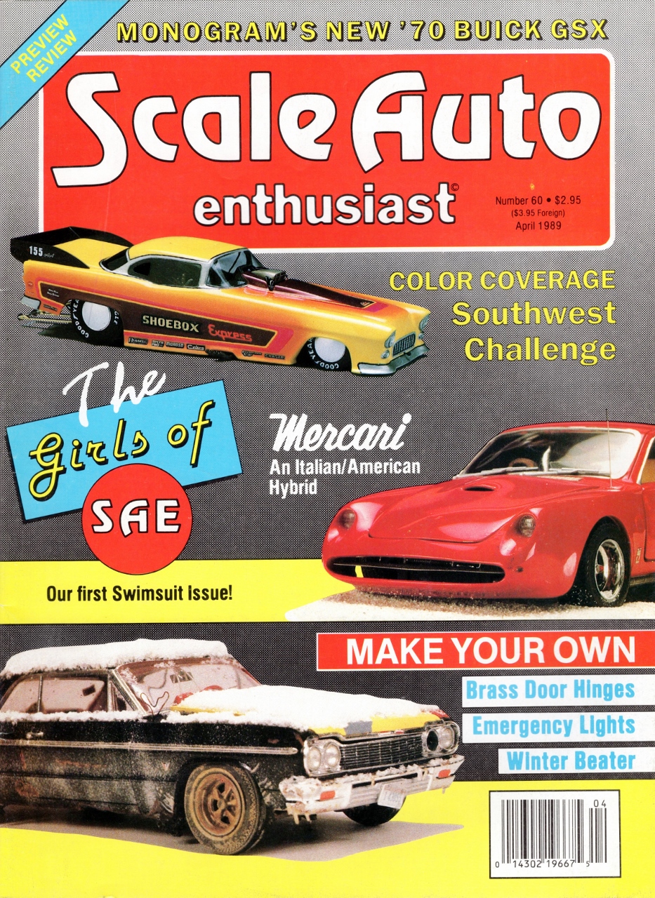 Scale Auto enthusiast Magazine - April 1989 - Issue #60 - Uncirculated ...