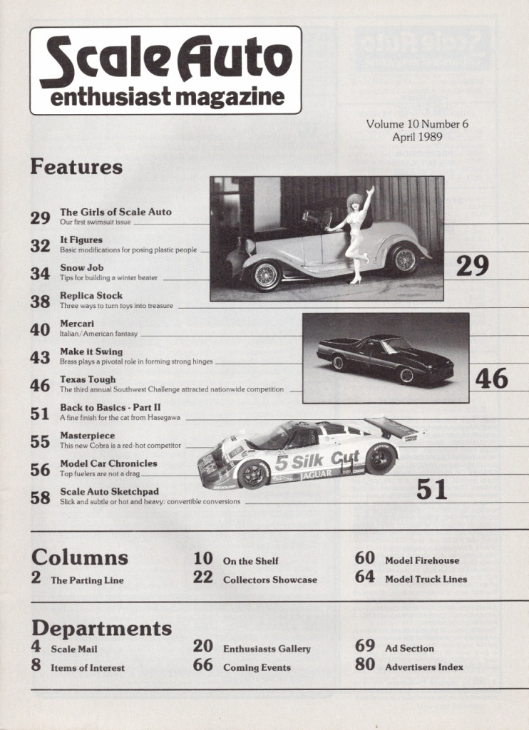 Scale Auto enthusiast Magazine - April 1989 - Issue #60 - Uncirculated ...