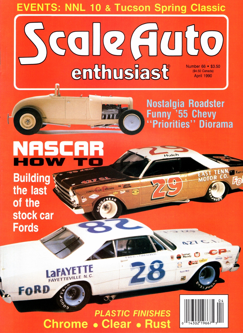 Scale Auto enthusiast Magazine - April 1990 - Issue #66 - Uncirculated ...