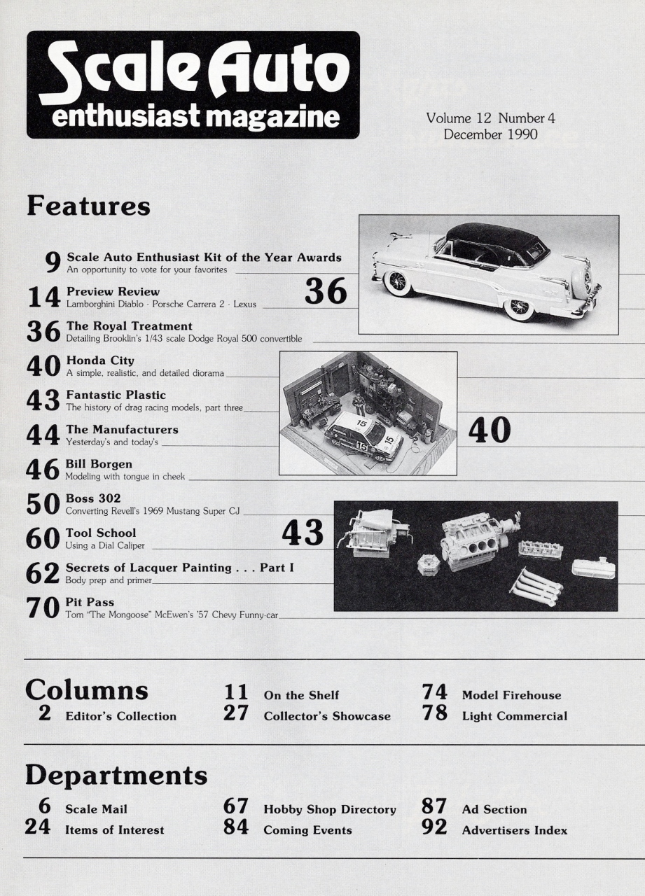 Scale Auto enthusiast Magazine - December 1990 - Issue #70 ...