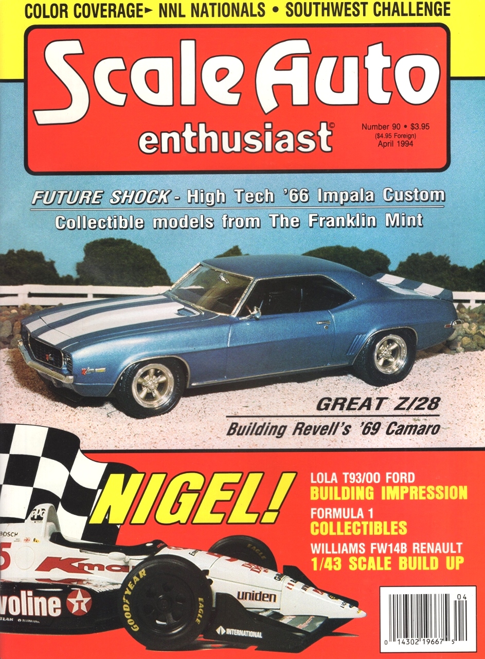Scale Auto enthusiast Magazine - April 1994 - Issue #90 - Uncirculated ...