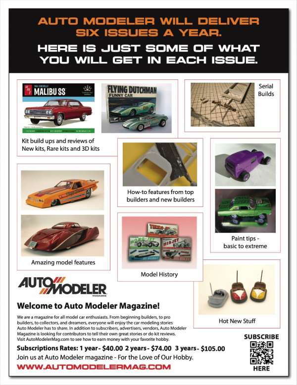 COMING SOON!! Auto Modeler Magazine - Premier Issue! - Spotlight Hobbies