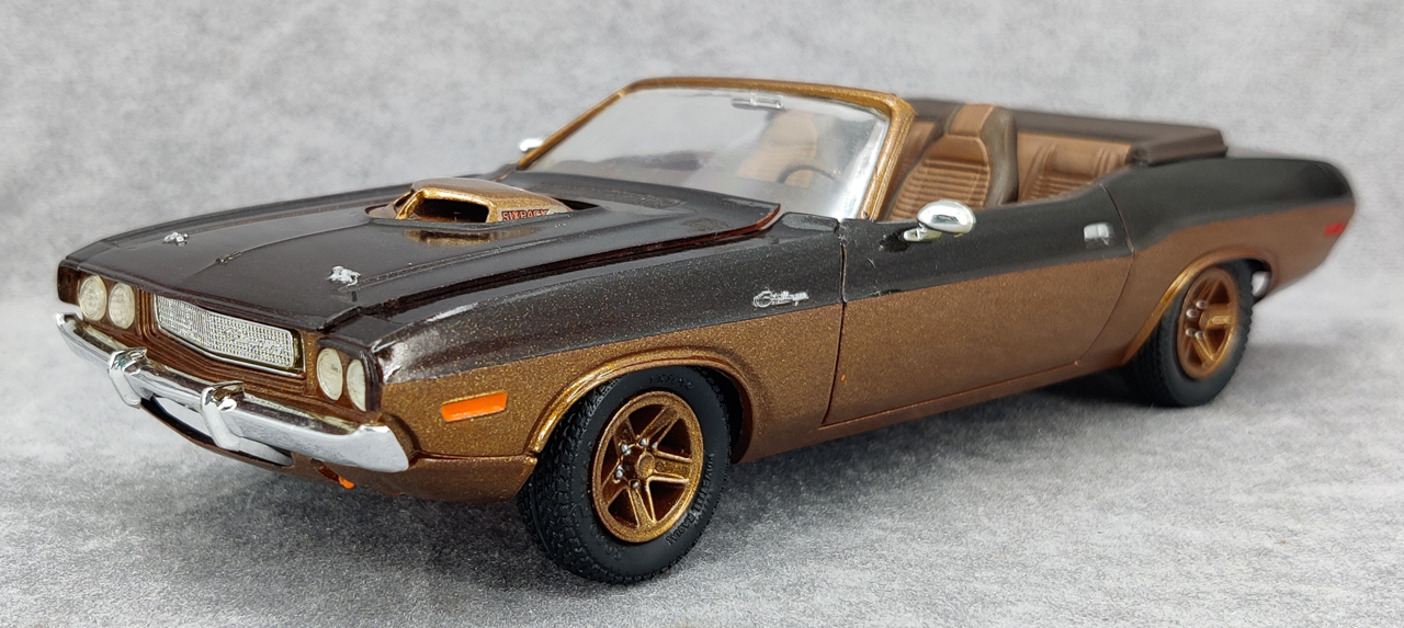 AMT 1970 Dodge Challenger R/T Convertible Street Machine Built Kit ...