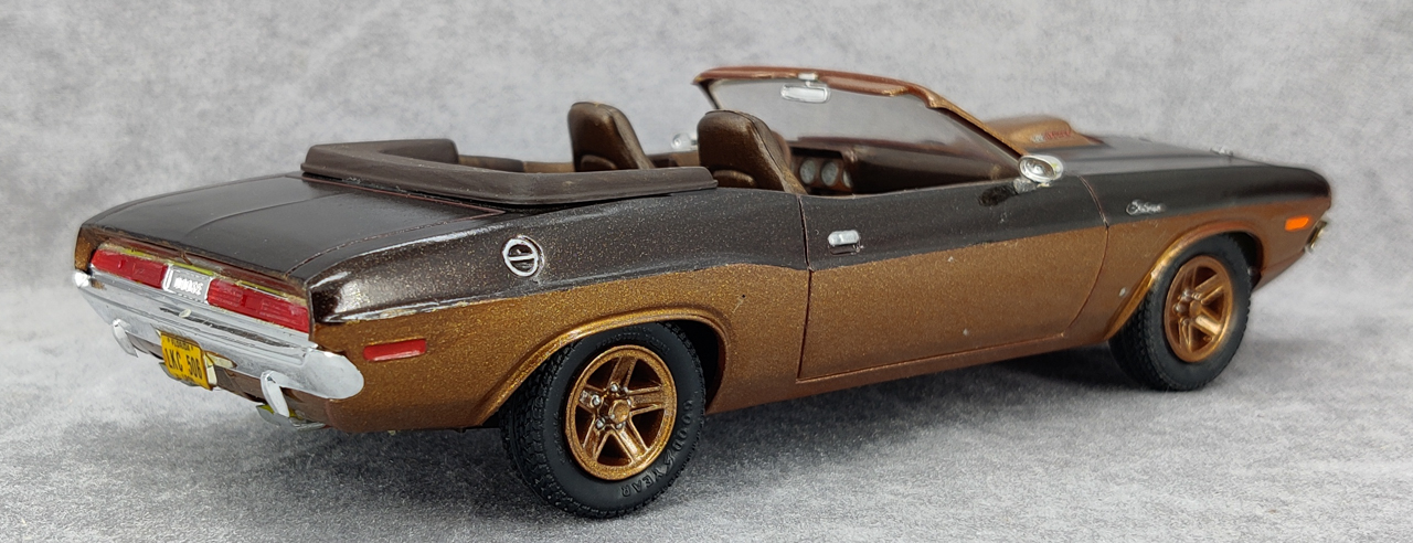 AMT 1970 Dodge Challenger R/T Convertible Street Machine Built Kit ...