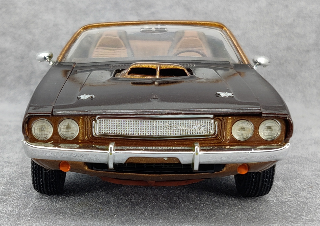 AMT 1970 Dodge Challenger R/T Convertible Street Machine Built Kit ...