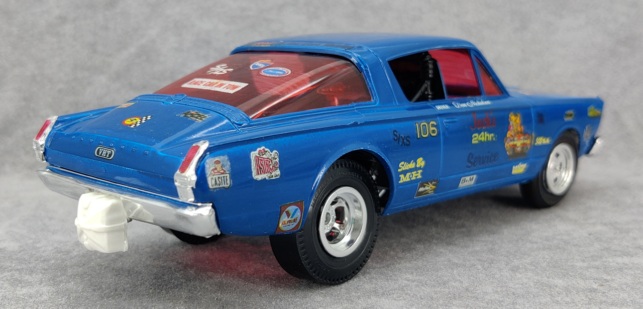 AMT 1966 Plymouth Barracuda “Hemi Under Glass” Built Kit – Early Issue ...