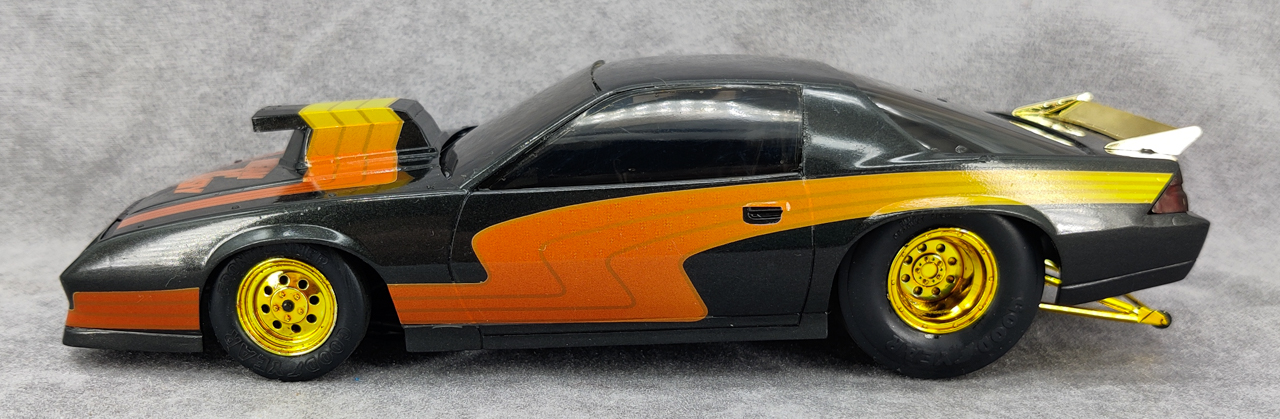 Monogram 1984 Chevy Camaro Pro Street “Mean & Nasty” Built Kit with Box ...