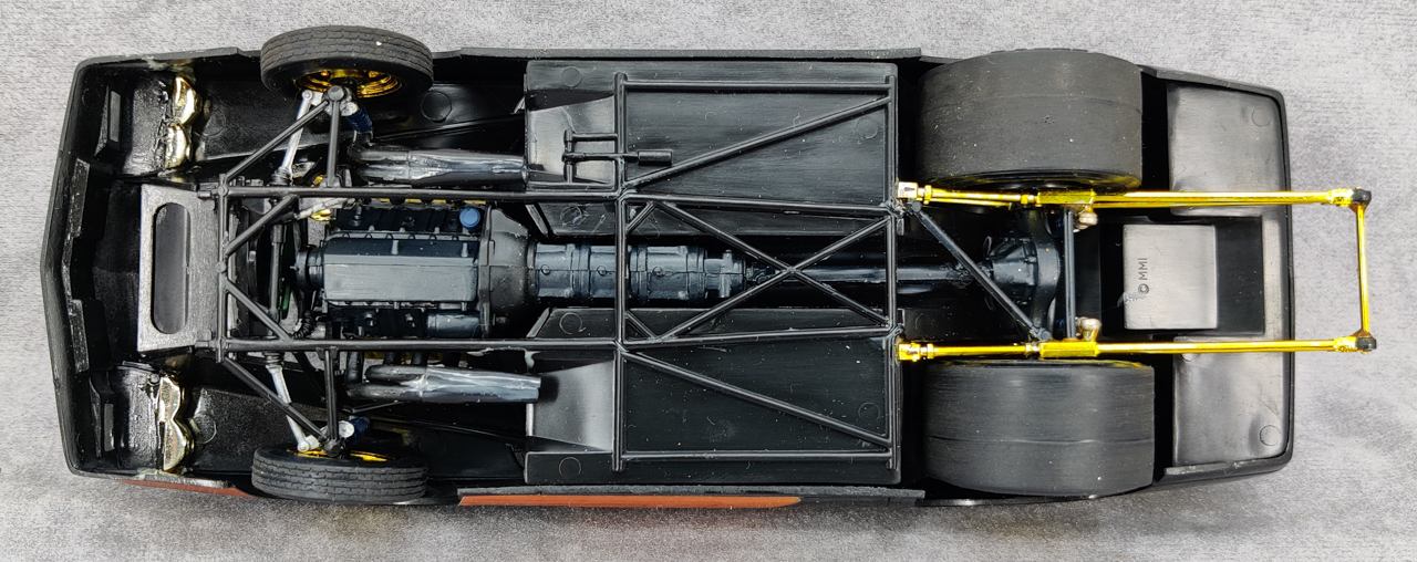 Monogram 1984 Chevy Camaro Pro Street Mean Nasty Built Kit With Box