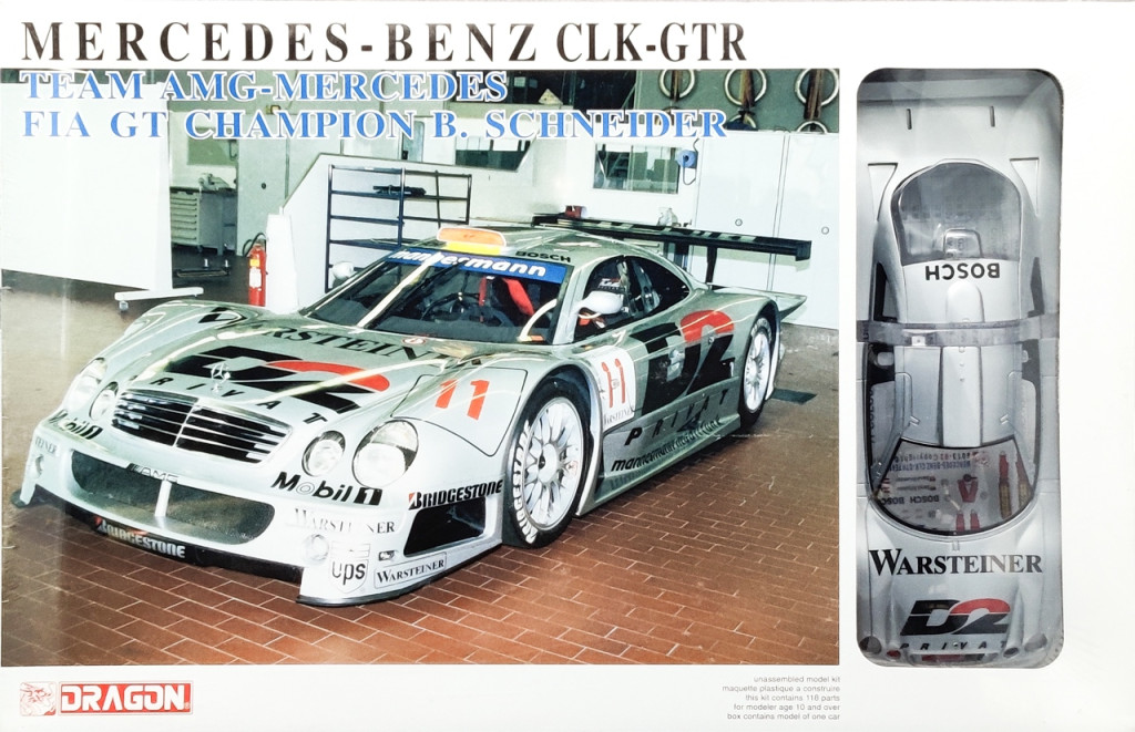 Dragon Mercedes-Benz CLK-GTR GT Racer - Pre-Painted - Spotlight Hobbies