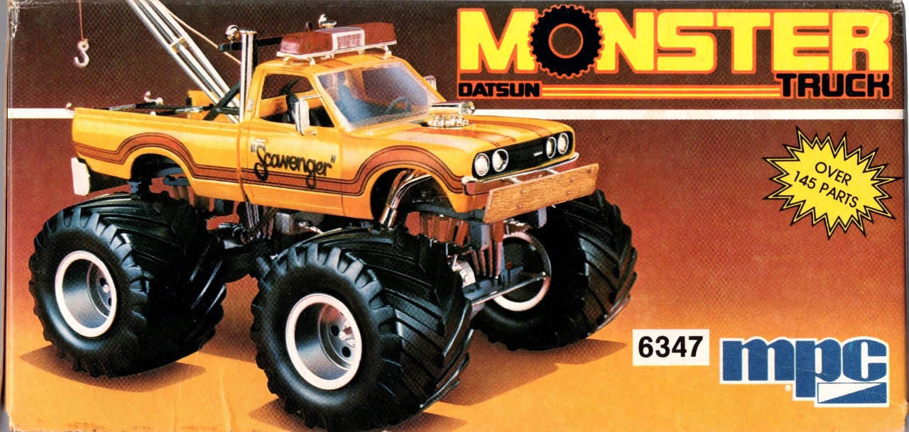 MPC Datsun "Scavenger" Pickup Wrecker Monster Truck - Spotlight Hobbies