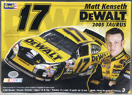 Revell Matt Kenseth #17 "DeWalt" 2005 Ford Taurus - Spotlight Hobbies