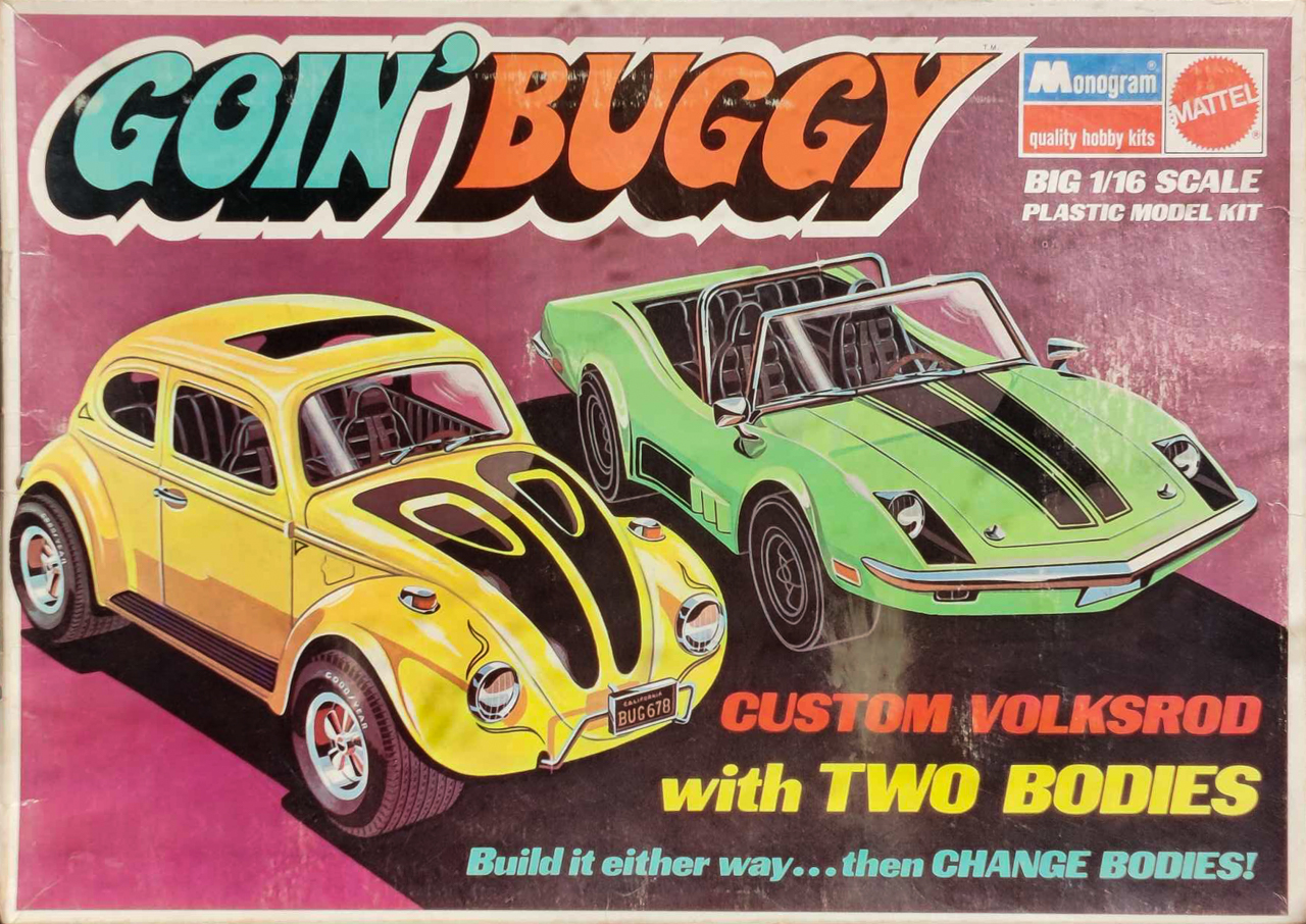 Monogram "Goin' Buggy" Custom Volkswagen Volksrod with Two Bodies - 1/ ...