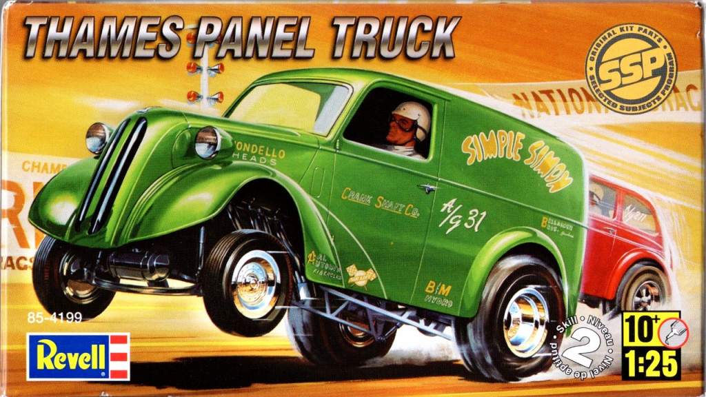 Revell A/G Thames Panel Truck Gasser "Simple Simon" - Spotlight Hobbies
