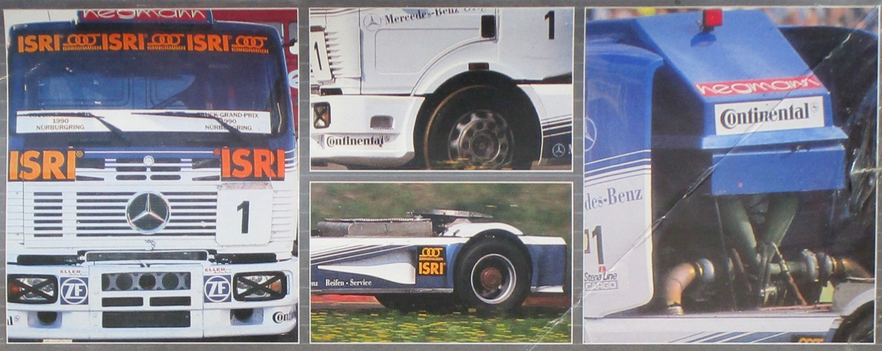 Revell Of Germany Mercedes 1450 LS Grand Prix Racing Semi Truck ...