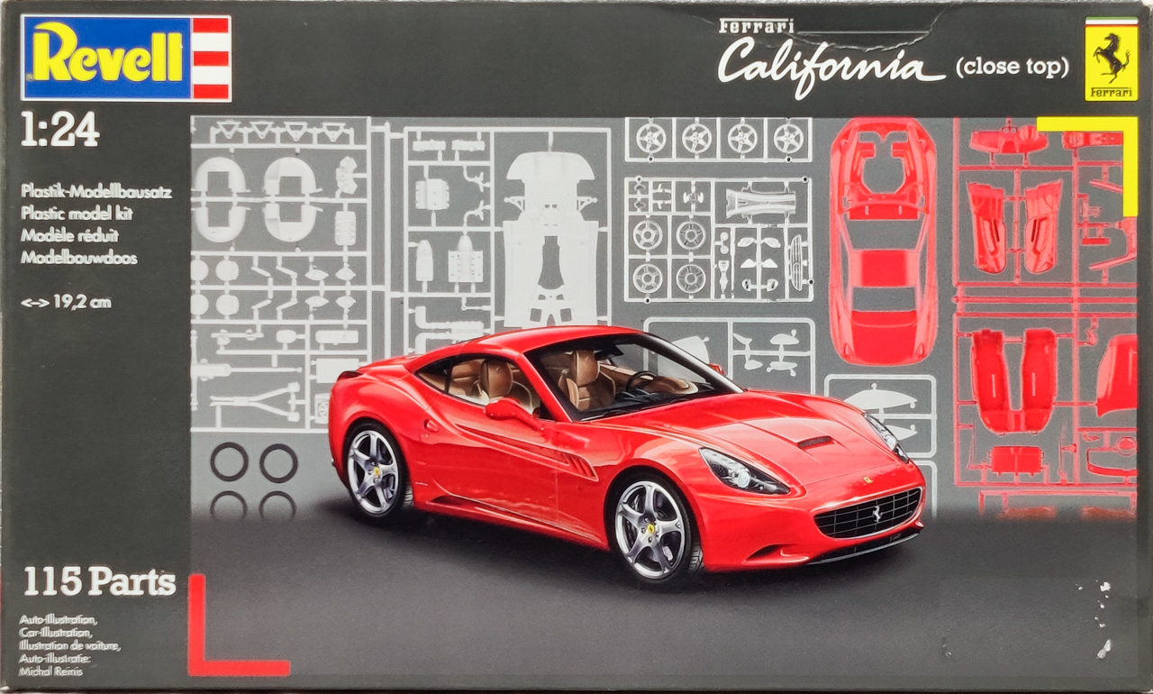 Revell Of Germany Ferrari California (close top) - Spotlight Hobbies