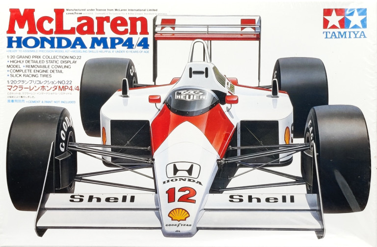Tamiya 1988 McLaren Honda MP4/4 F1 Formula 1 - 1/20 Scale - Spotlight Hobbies