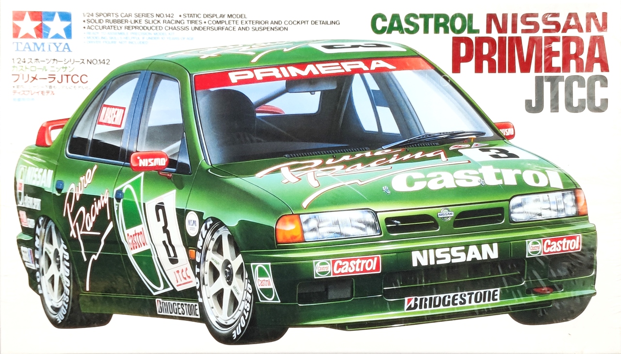 Tamiya "Castrol" Nissan Primera JTCC GT Racer - Spotlight Hobbies