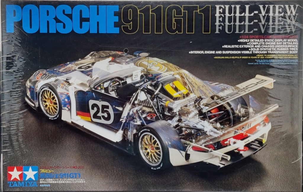 Tamiya Porsche 911 GT1 with Clear Plastic Body - Spotlight Hobbies