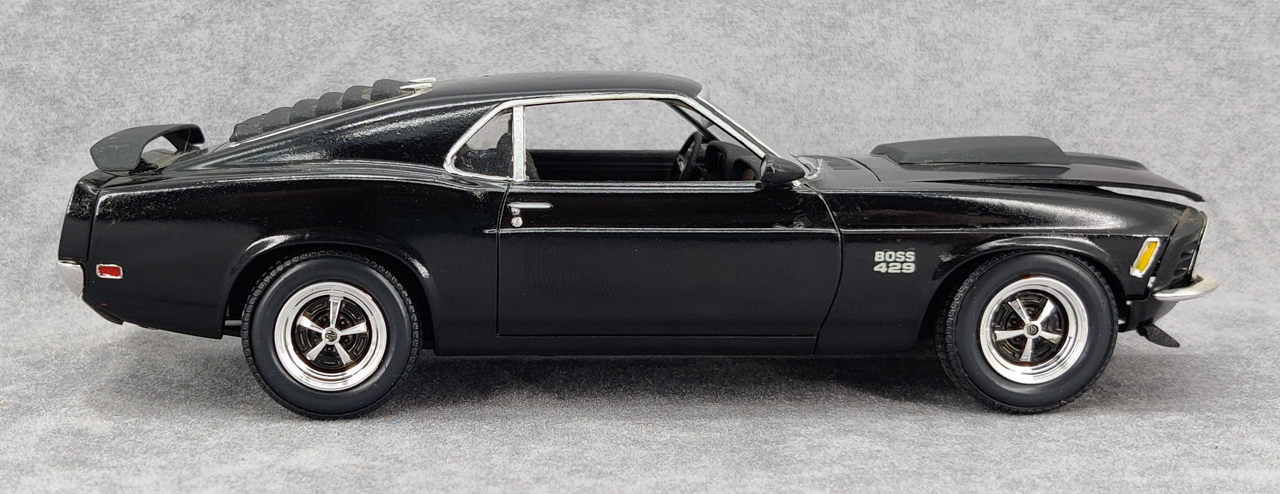 Monogram 1970 Ford Mustang Boss 429 Built Kit - Spotlight Hobbies
