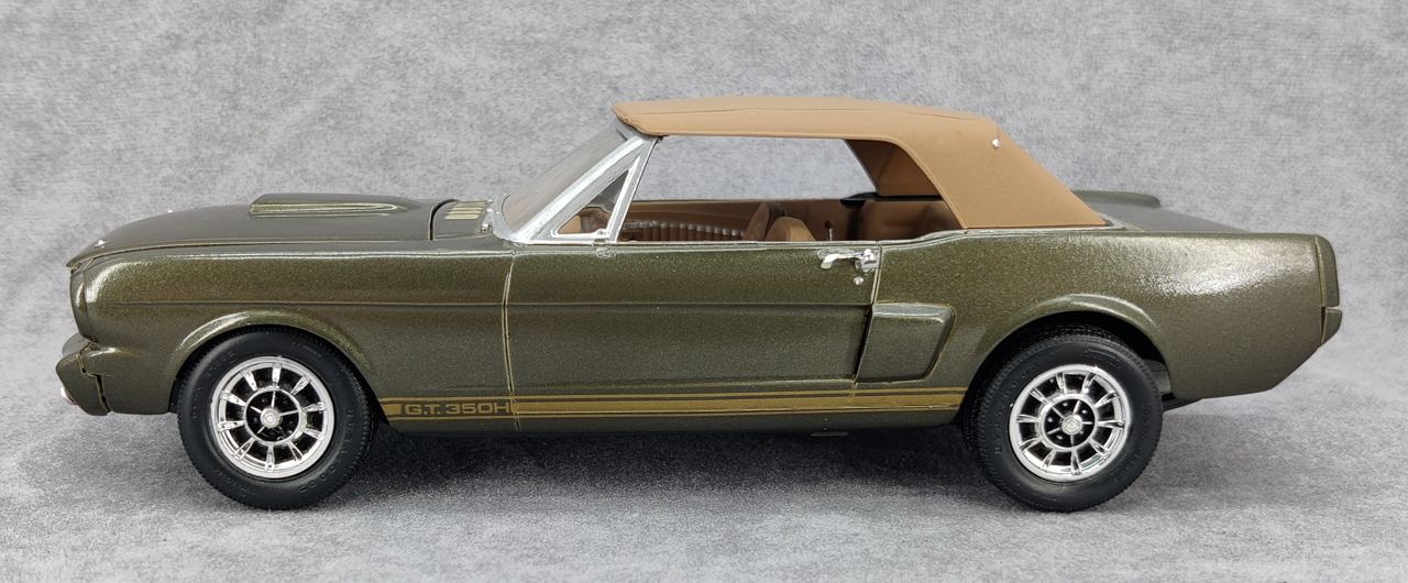 Monogram 1966 Ford Mustang Convertible Custom Built Kit - Spotlight Hobbies