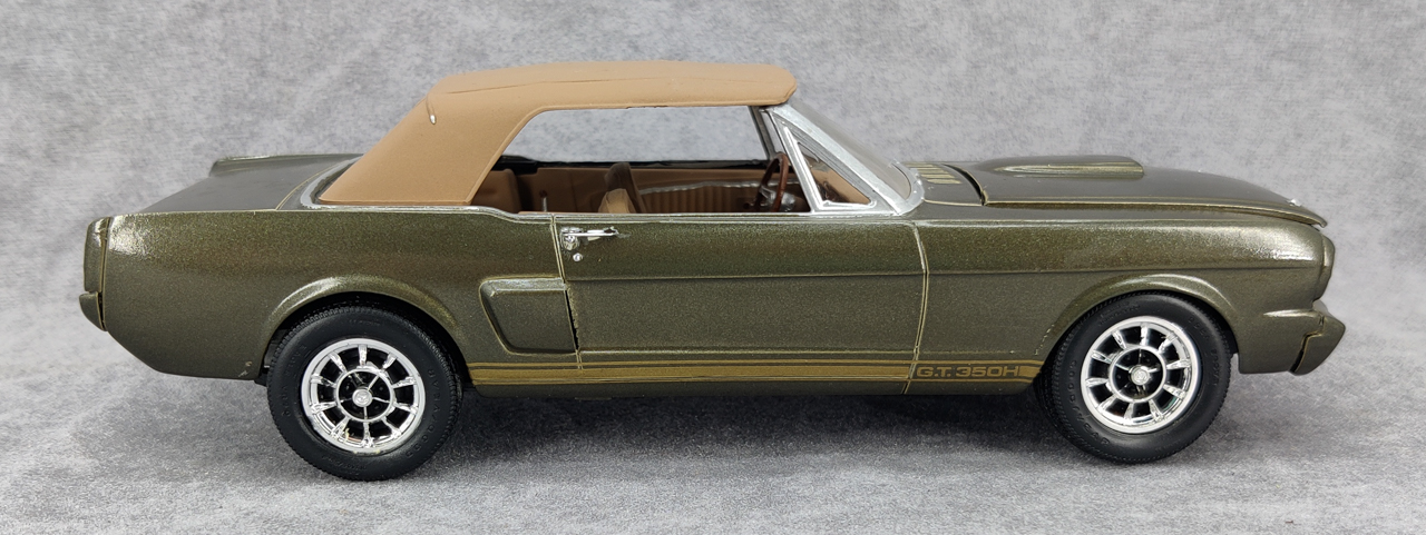 Monogram 1966 Ford Mustang Convertible Custom Built Kit - Spotlight Hobbies