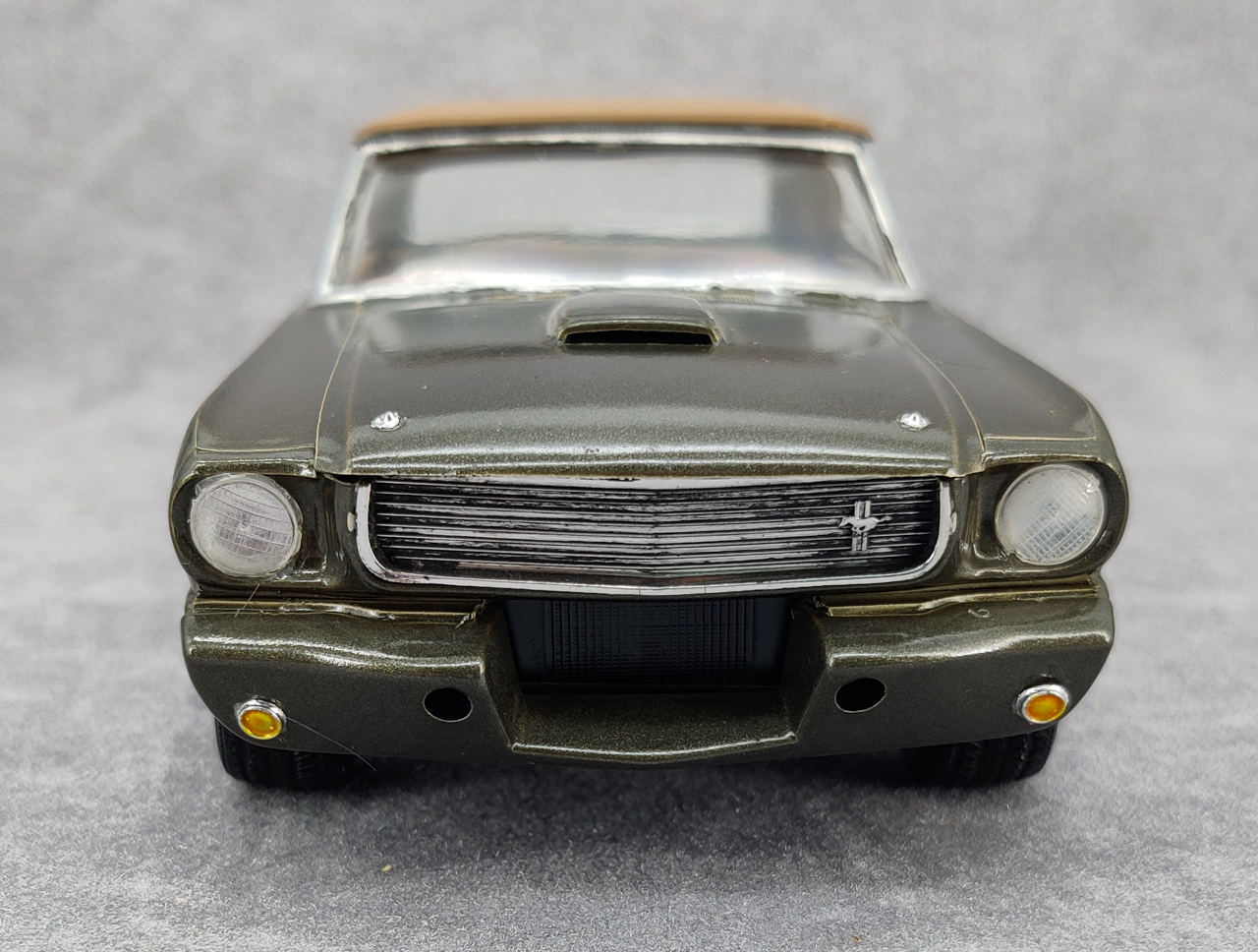 Monogram 1966 Ford Mustang Convertible Custom Built Kit - Spotlight Hobbies