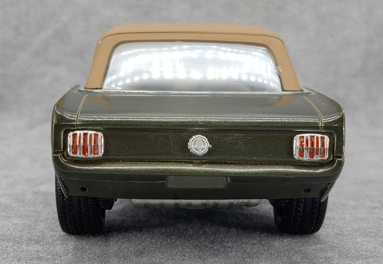 Monogram 1966 Ford Mustang Convertible Custom Built Kit - Spotlight Hobbies