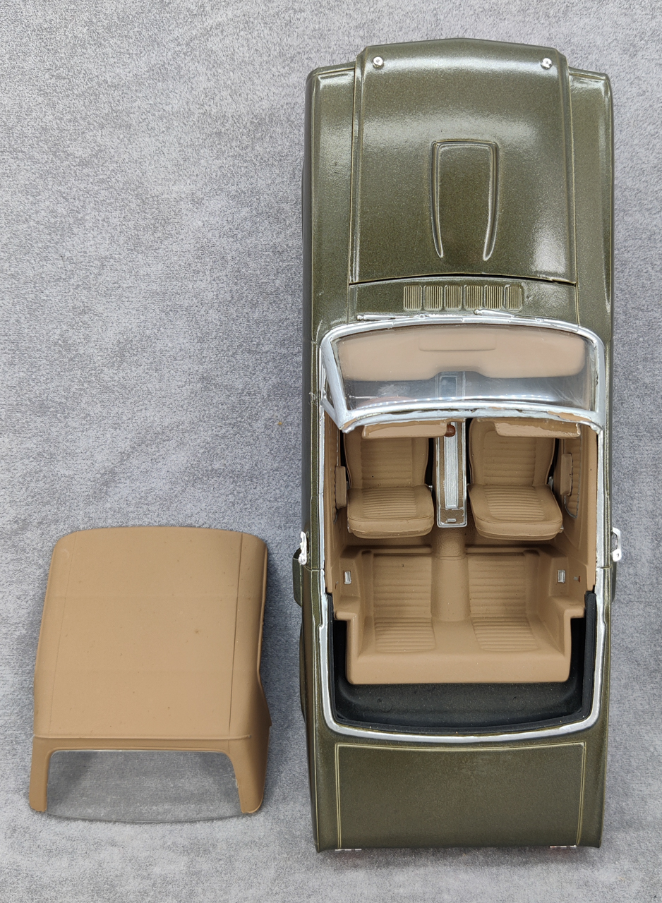 Monogram 1966 Ford Mustang Convertible Custom Built Kit - Spotlight Hobbies