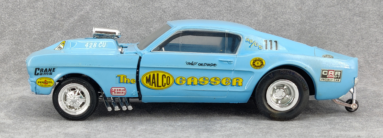 MPC “Ohio George Montgomery” Ford Mustang “Malco Gasser” Built Kit ...