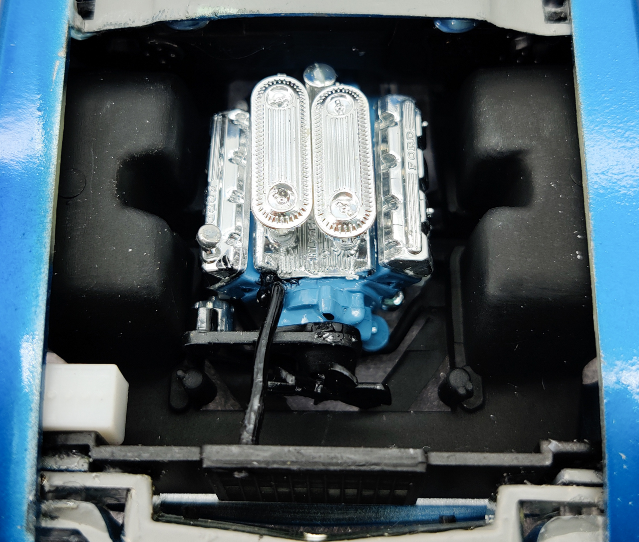 AMT 1971-1973 Ford Mustang Mach 1 Custom Built Kit - Spotlight Hobbies