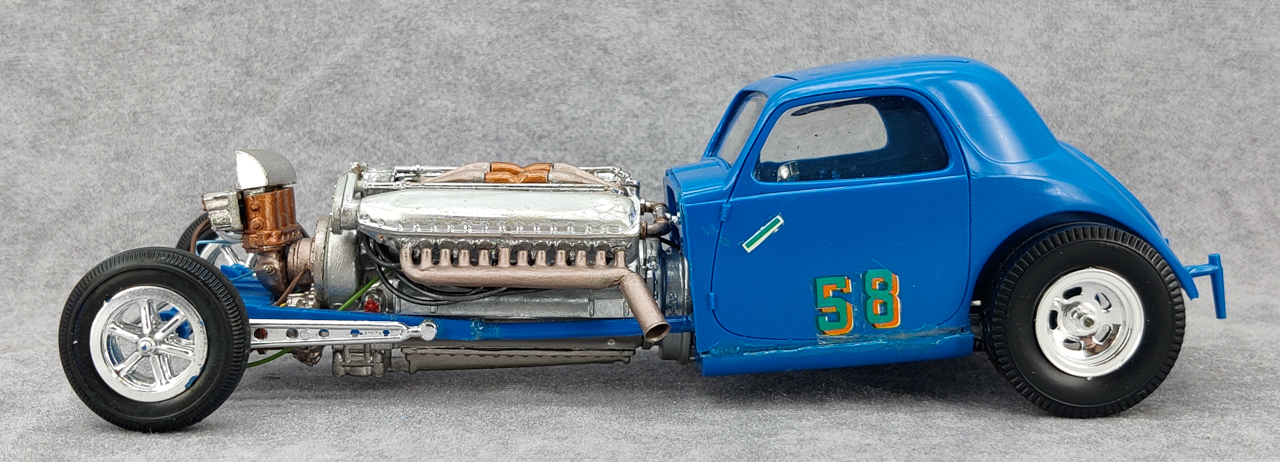 AMT Fiat Altered Allison Drag Car Built Kit - Spotlight Hobbies