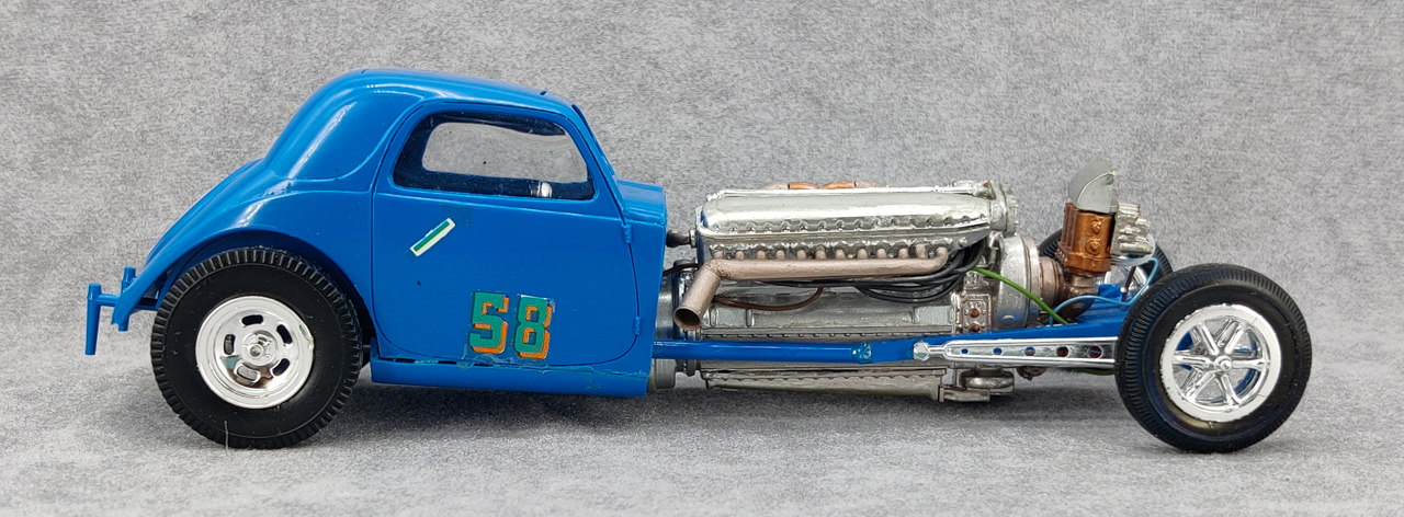 AMT Fiat Altered Allison Drag Car Built Kit - Spotlight Hobbies