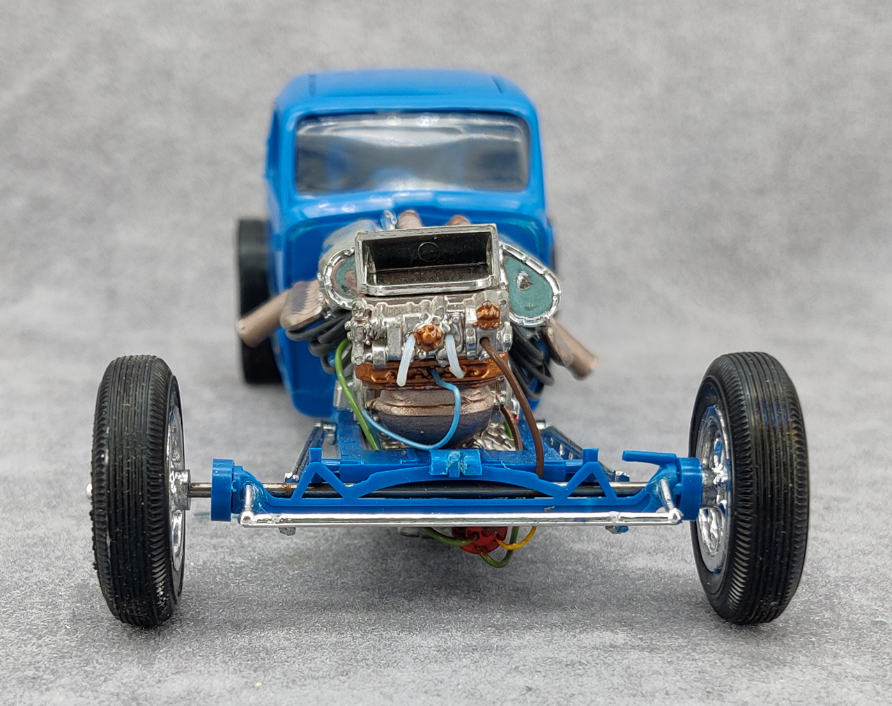 AMT Fiat Altered Allison Drag Car Built Kit - Spotlight Hobbies