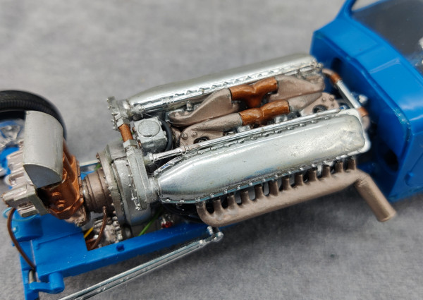 AMT Fiat Altered Allison Drag Car Built Kit - Spotlight Hobbies