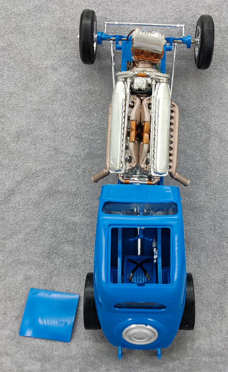 AMT Fiat Altered Allison Drag Car Built Kit - Spotlight Hobbies