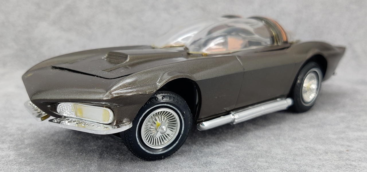MPC 1964 Chevy Corvette Cosma Ray Starbird/Barris Built Kit - Spotlight ...