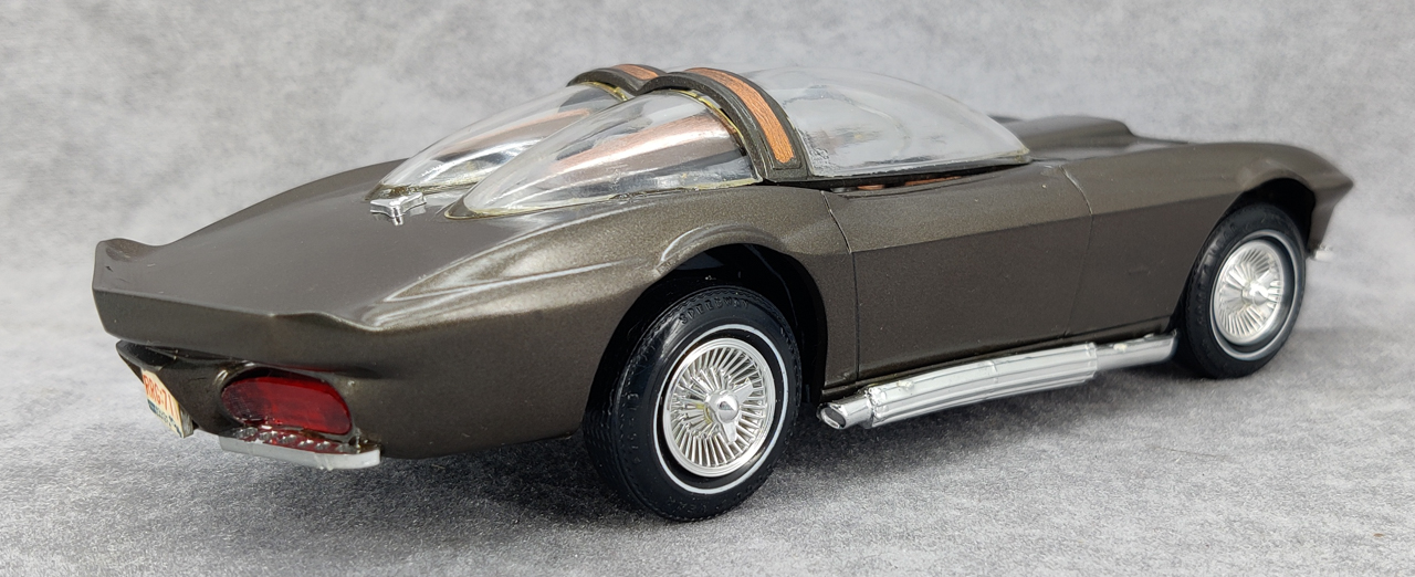 MPC 1964 Chevy Corvette Cosma Ray Starbird/Barris Built Kit - Spotlight ...